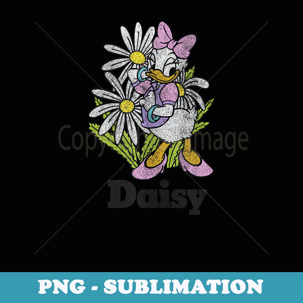 Disney Mickey And Friends Daisy Duck Floral Portrait - Signa | Inspire ...