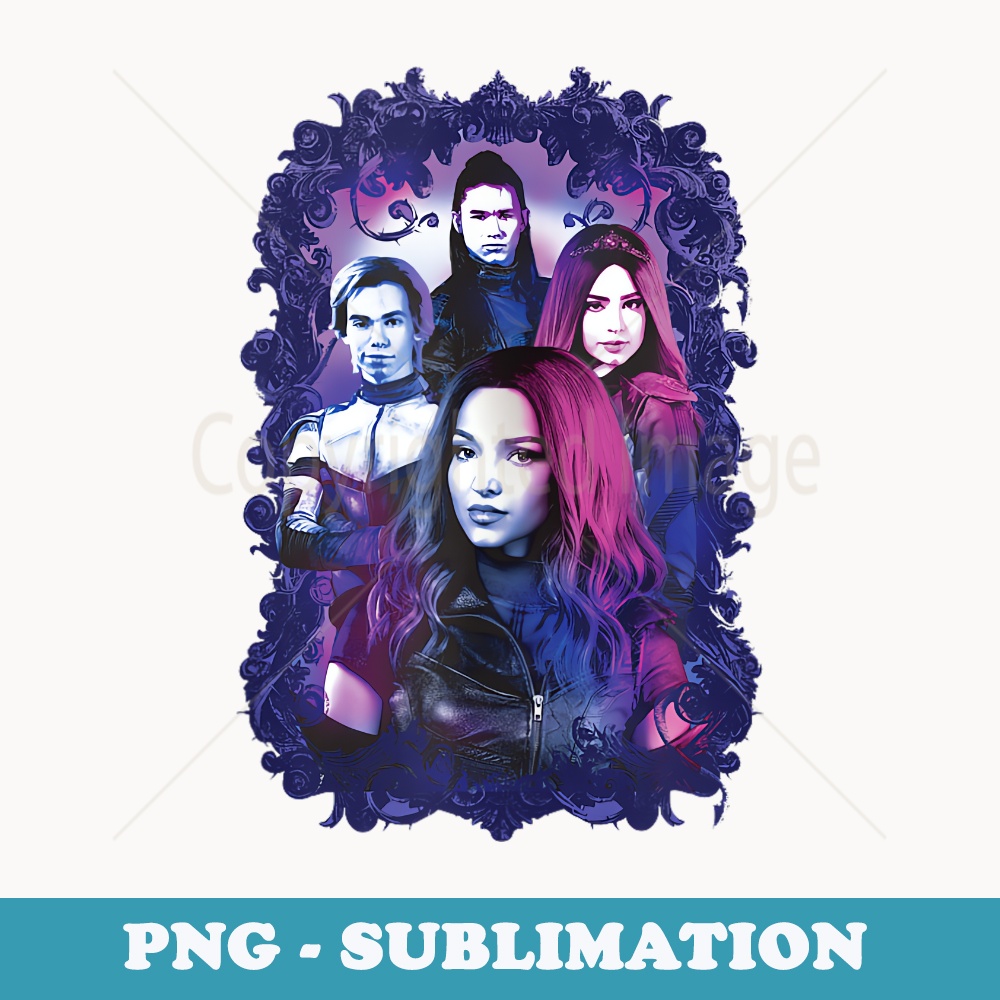 Disney Descendants 3 Carlos, Jay, Mal, and Evie - PNG Transp | Inspire ...