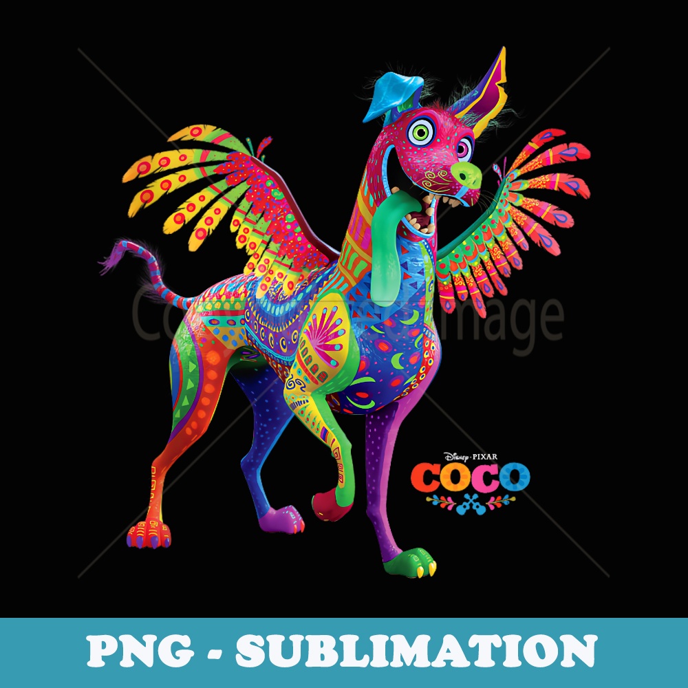Disney PIXAR Coco Dante Alebrije Spirit Animal - PNG Transpa | Inspire ...