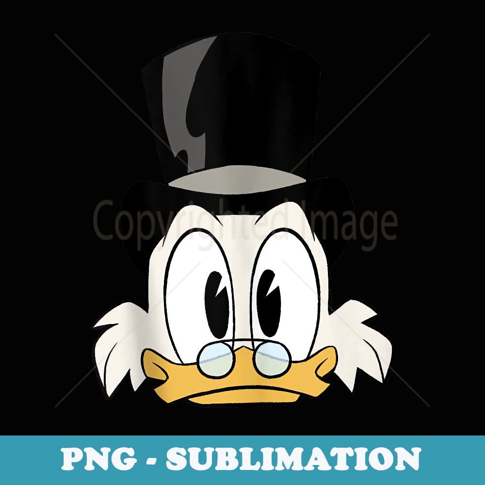 Disney DuckTales Scrooge McDuck Big Face - Unique Sublimatio | Inspire ...