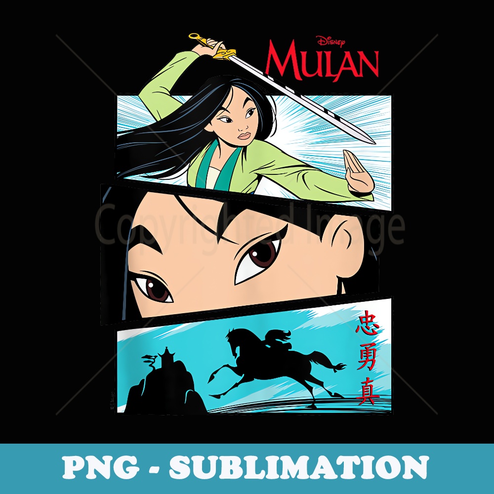 Disney Princess - Mulan Comic Split | Inspire Uplift
