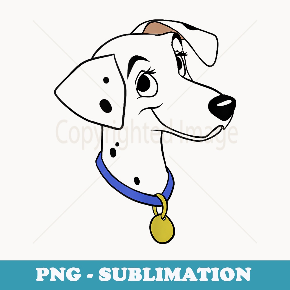 Disney 101 Dalmatians Perdita Big Face - PNG Sublimation Dig | Inspire ...