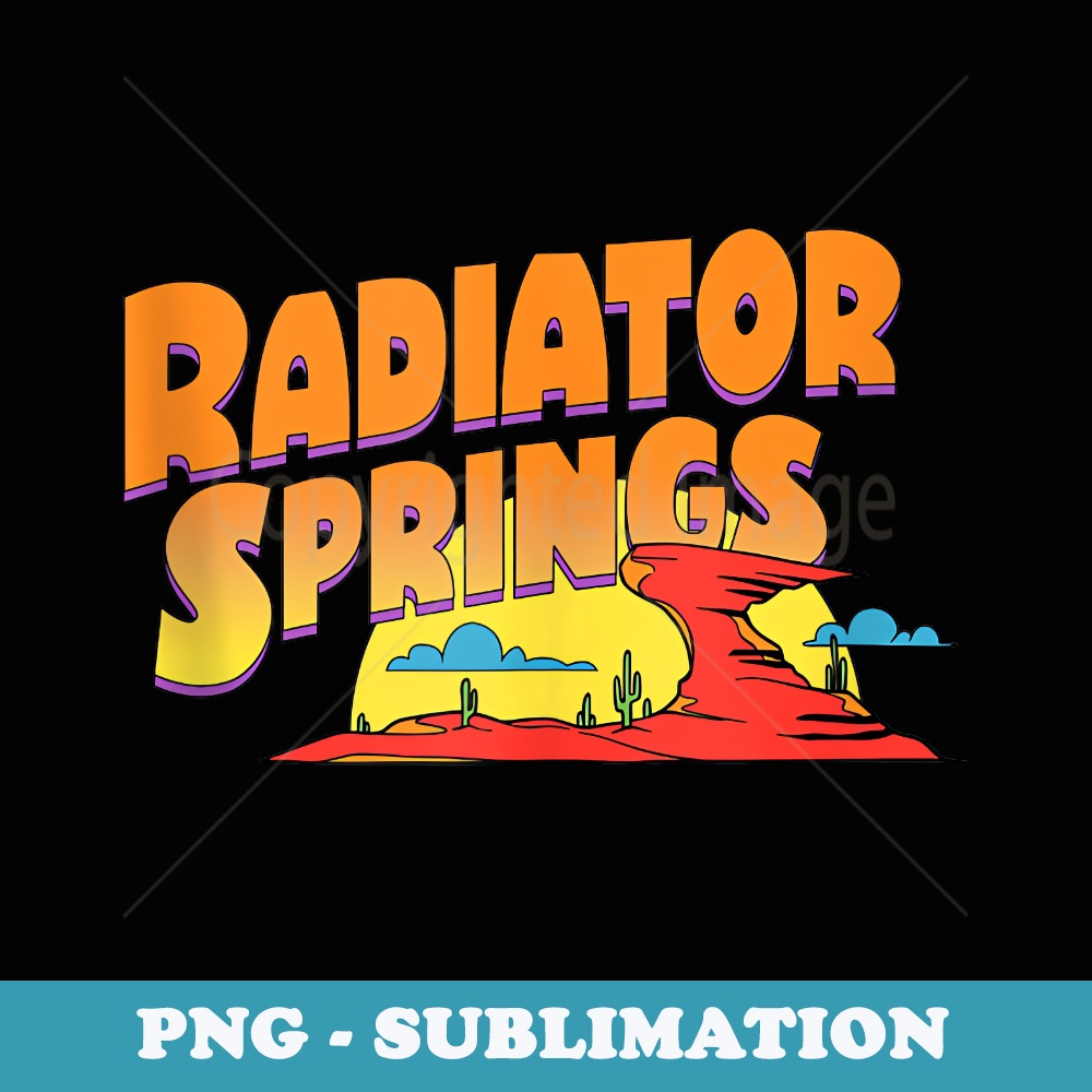 Disney Pixar Cars Radiator Springs Vintage Postcard - PNG Su | Inspire ...