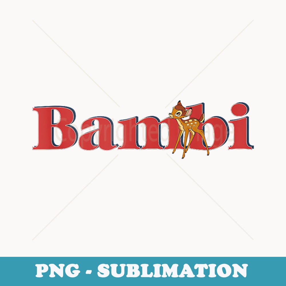 Disney Bambi Simple Bambi Logo - High-Resolution PNG Sublima | Inspire ...