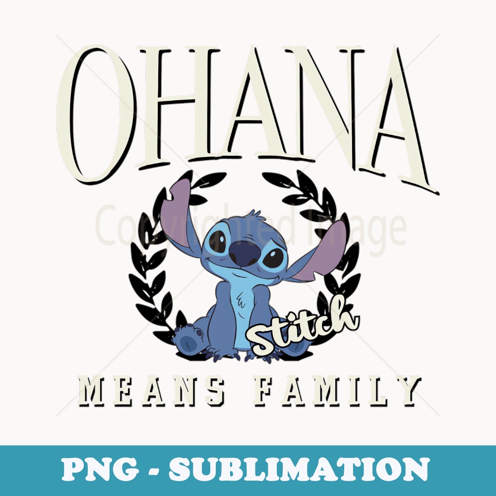 Disney Lilo & Stitch Ohana Means Family Cute Stitch Logo - D | Inspire ...