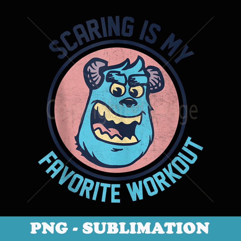 Disney Pixar Monsters University Sully Face - PNG Sublimatio | Inspire ...