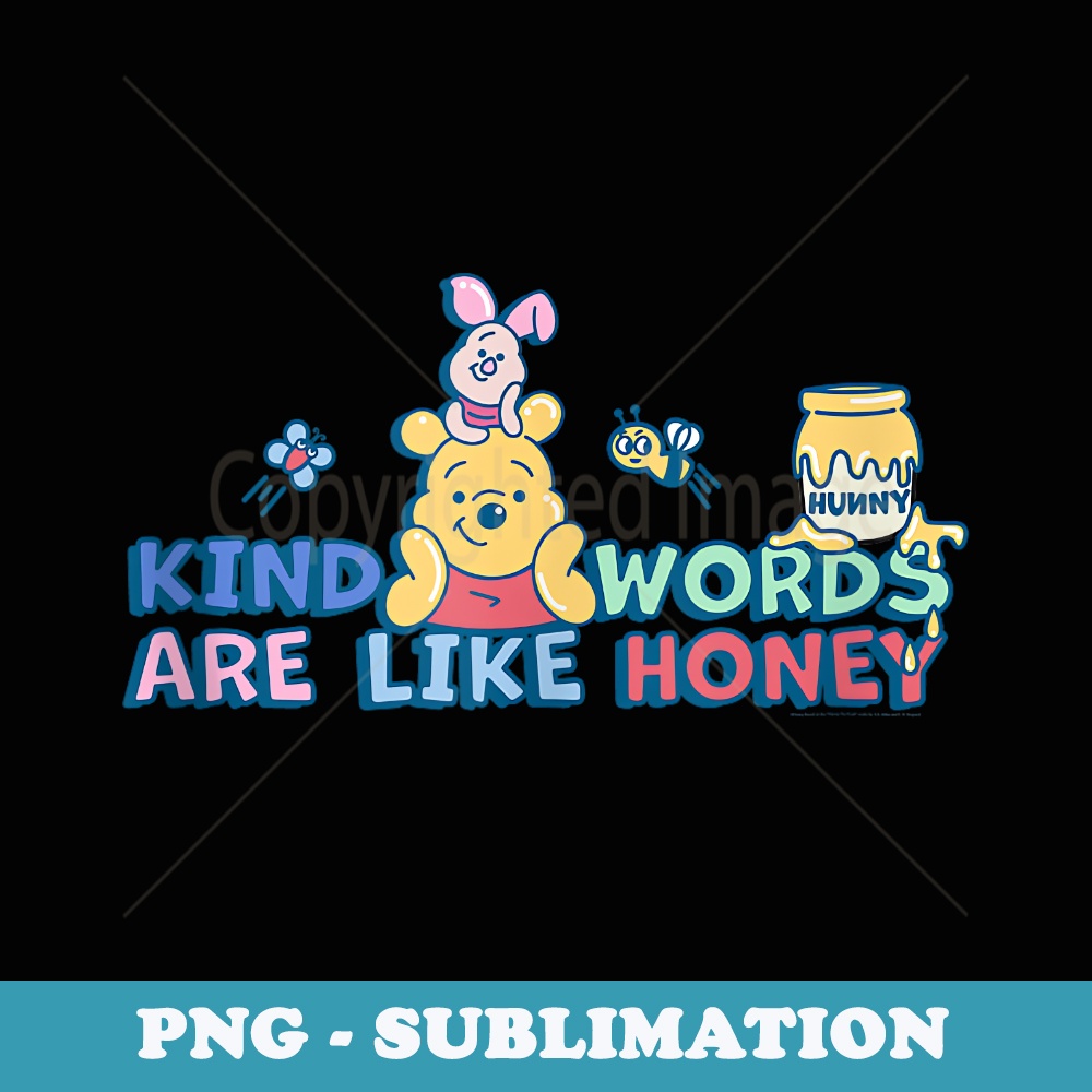 Disney Winnie the Pooh Kind Words Are Like Honey - Vintage S | Inspire ...