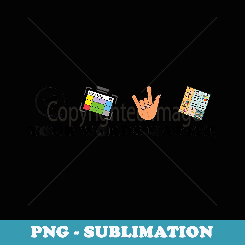 Aac Asl Speech Therapy Pathology Slp Aba Rbt Sign Language - | Inspire ...