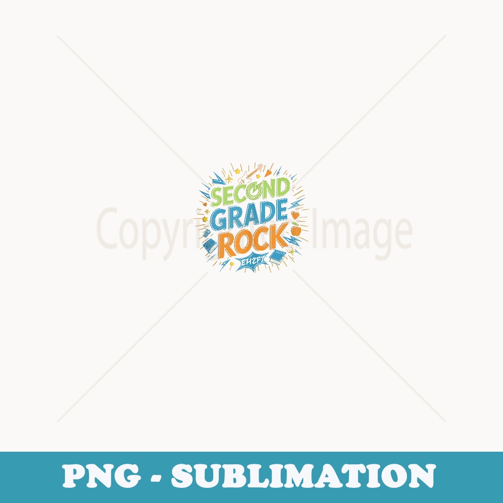 Second Grade Rock Team 2nd Grade Back to School Teacher Kid | Inspire ...