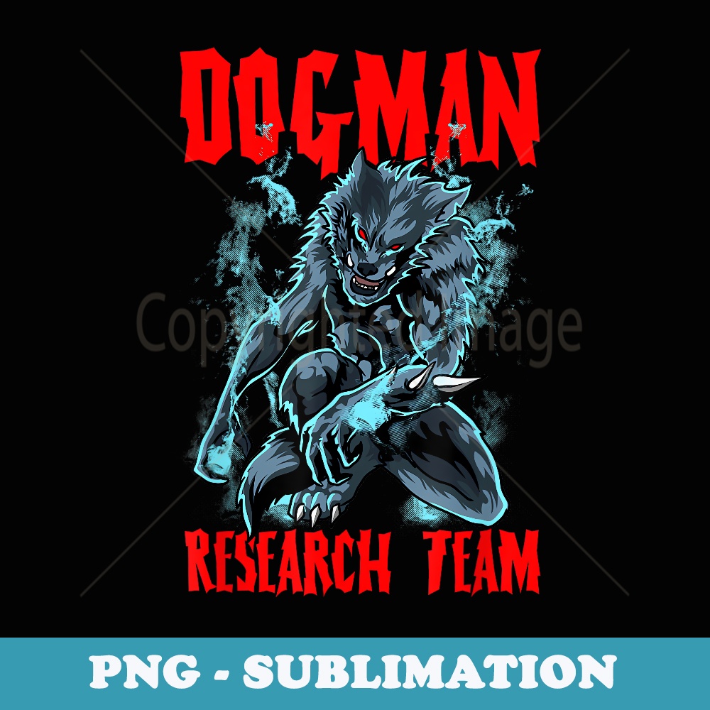Dogman Research Team Cryptid Humanoid Animal Dog Man Funny - | Inspire ...