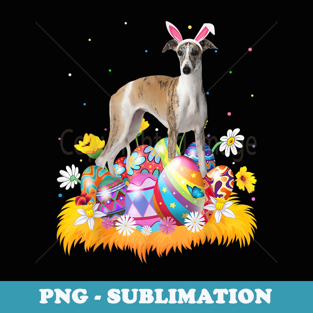 Funny Easter Egg Lover Whippet Dog Easter Sunday - Elegant S | Inspire Uplift