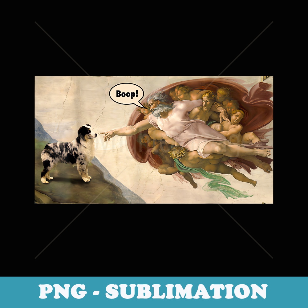 Boop The Snoot of an Australian Shepherd Funny Dog Meme - El | Inspire ...