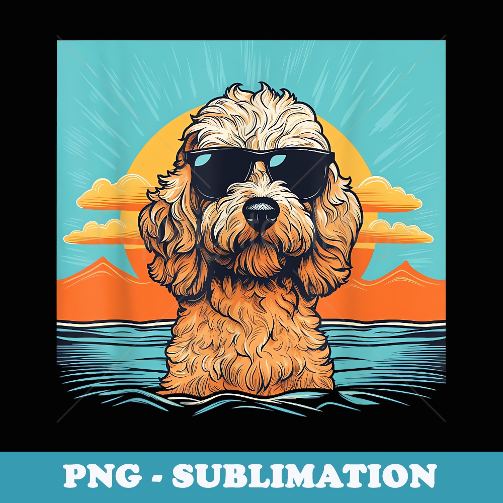 Goldendoodle Dood Funny Doodle Dog Golden Doodle - PNG Subli | Inspire ...