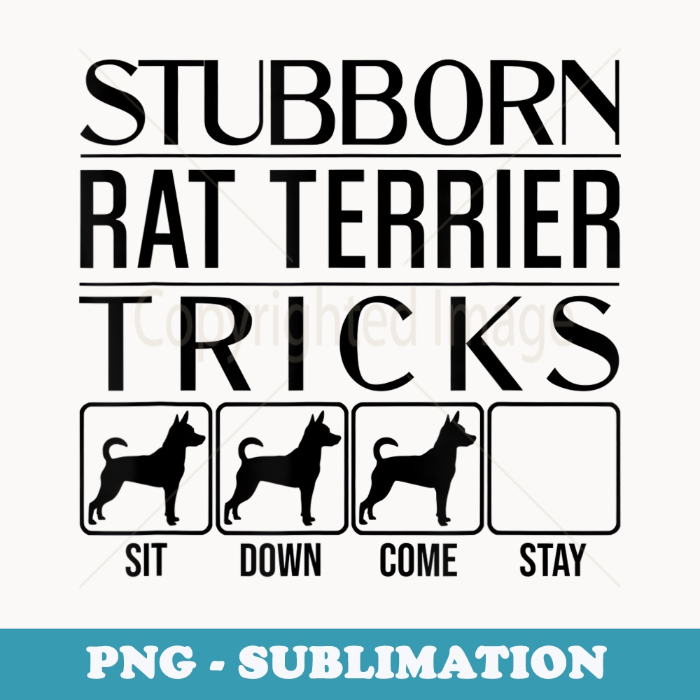 Stubborn Rat Terrier Tricks, Funny Rat Terrier 1 - Decorativ | Inspire ...