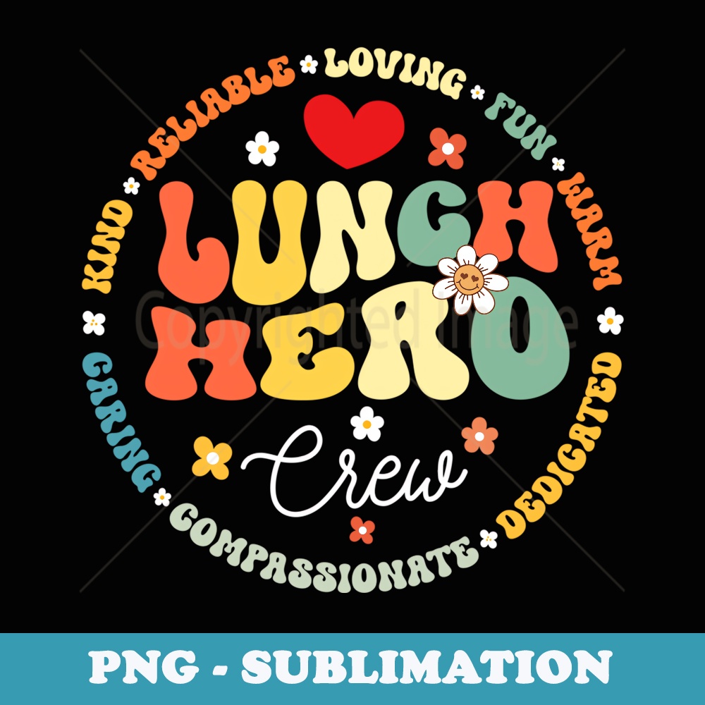 Lunch Hero Crew Funny School Cafeteria Workers Lady - PNG Tr | Inspire ...