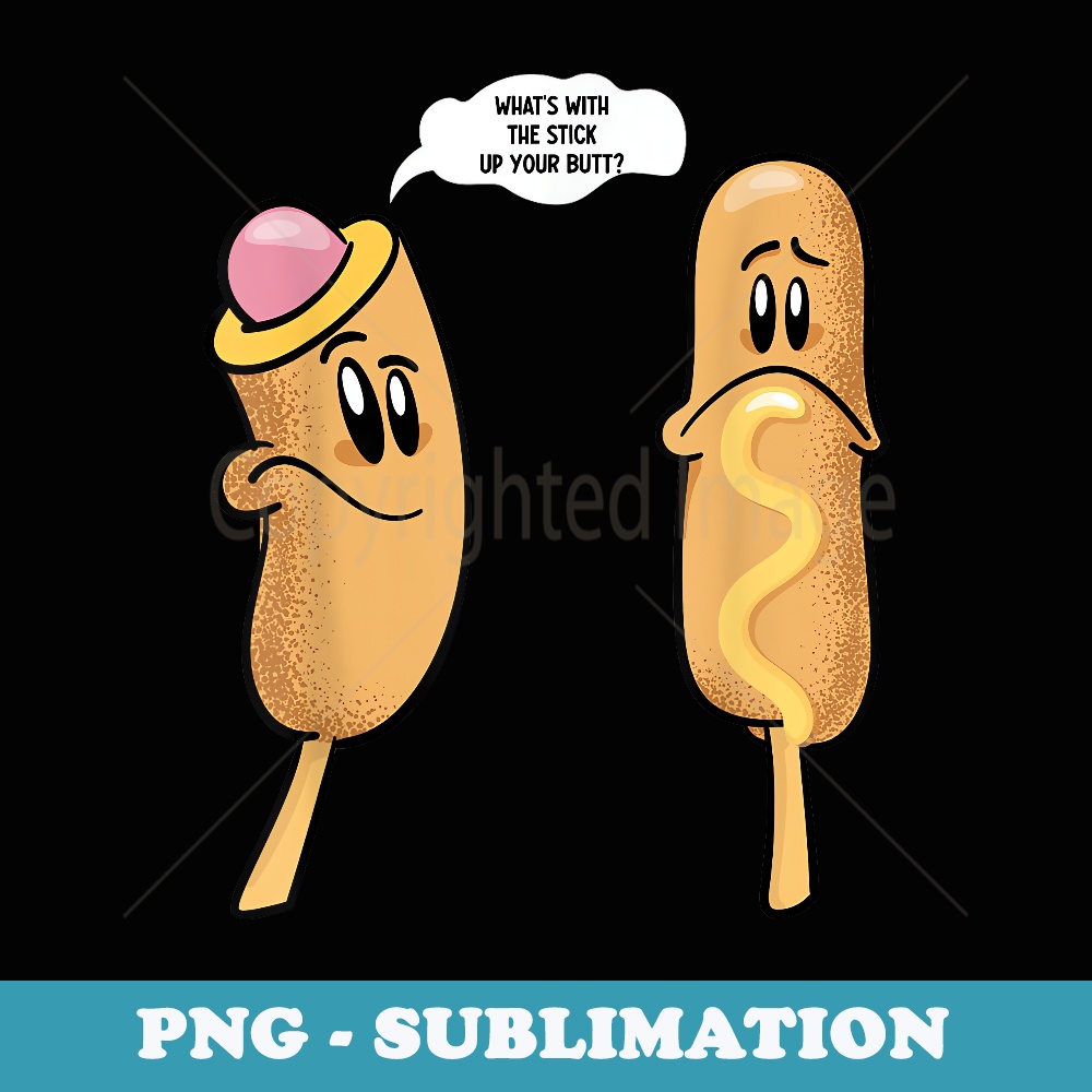 Corny Food Hot Dog Lover Corndog Man Funny Corn Dog - Decora | Inspire ...