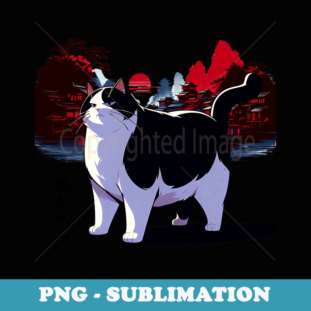 Anime Cat - The Wanderer | Inspire Uplift