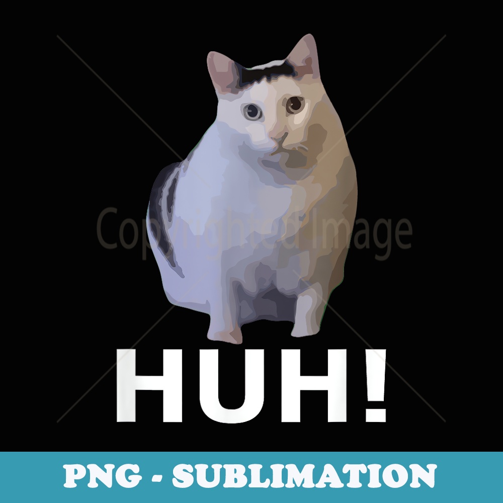Huh Cat meme, Popular Internet Meme CAT DAY Christmas - PNG | Inspire ...