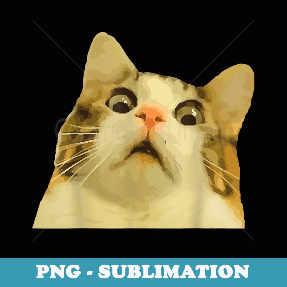 Troll Trolling Cat Meme Scared Freaked Popular Internet Meme | Inspire ...