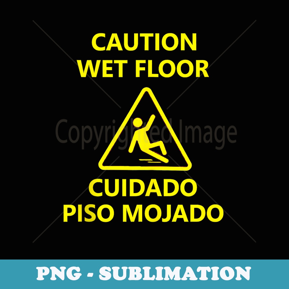 Funny Caution Wet Floor Sign Slippery Halloween Costume Idea | Inspire ...