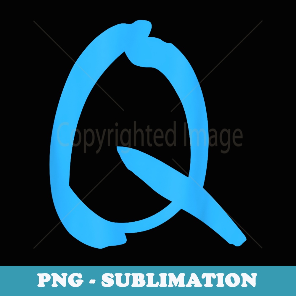 Alphabet Handwritten Letter Q - PNG Transparent Sublimation | Inspire ...