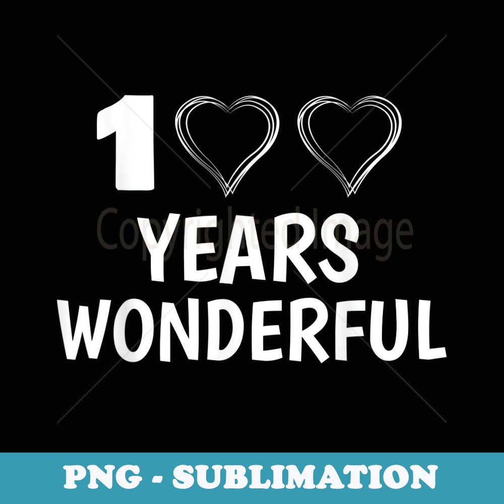 100 Years Wonderful Happy 100th Birthday - PNG Transparent S | Inspire ...