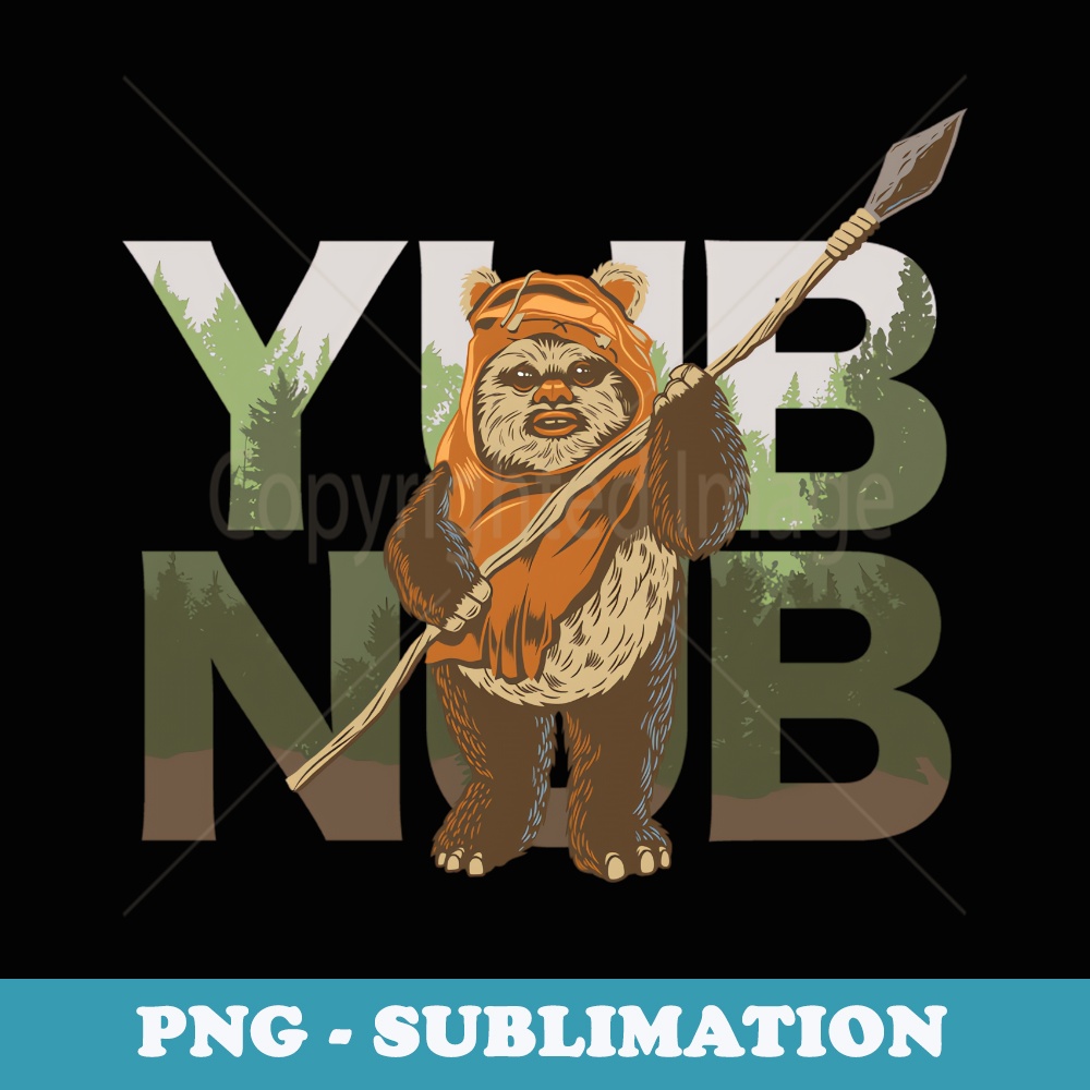 Star Wars Return of the Jedi Ewok Yub Nub - Trendy Sublimati | Inspire ...