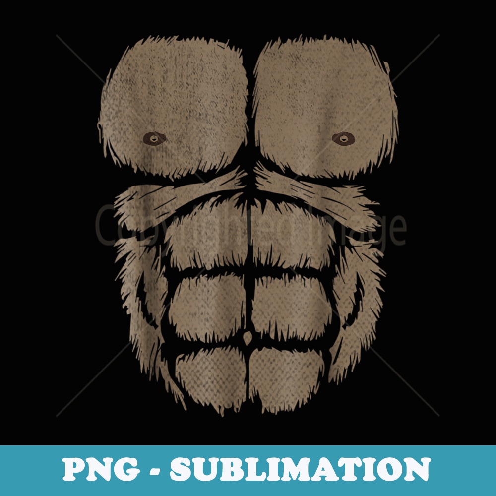 Gorilla Chest Muscle Belly Monkey Ape DIY Costume Adult - St | Inspire ...