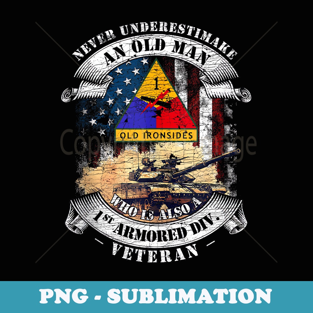 1st Armored Division Veteran Americas Tank Division Vintage | Inspire ...