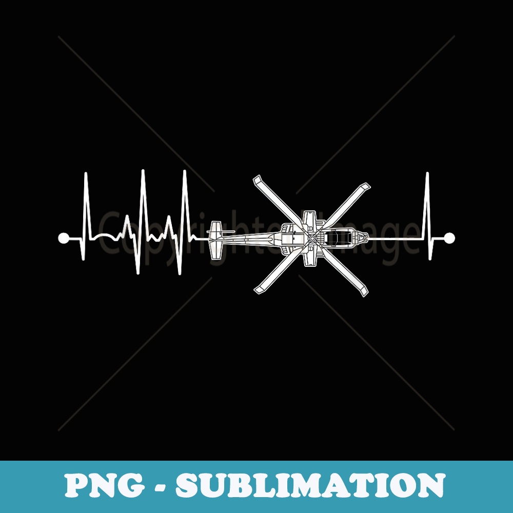 AH64 Apache Heartbeat EKG Pulse Military Helicopter Pilot - | Inspire ...