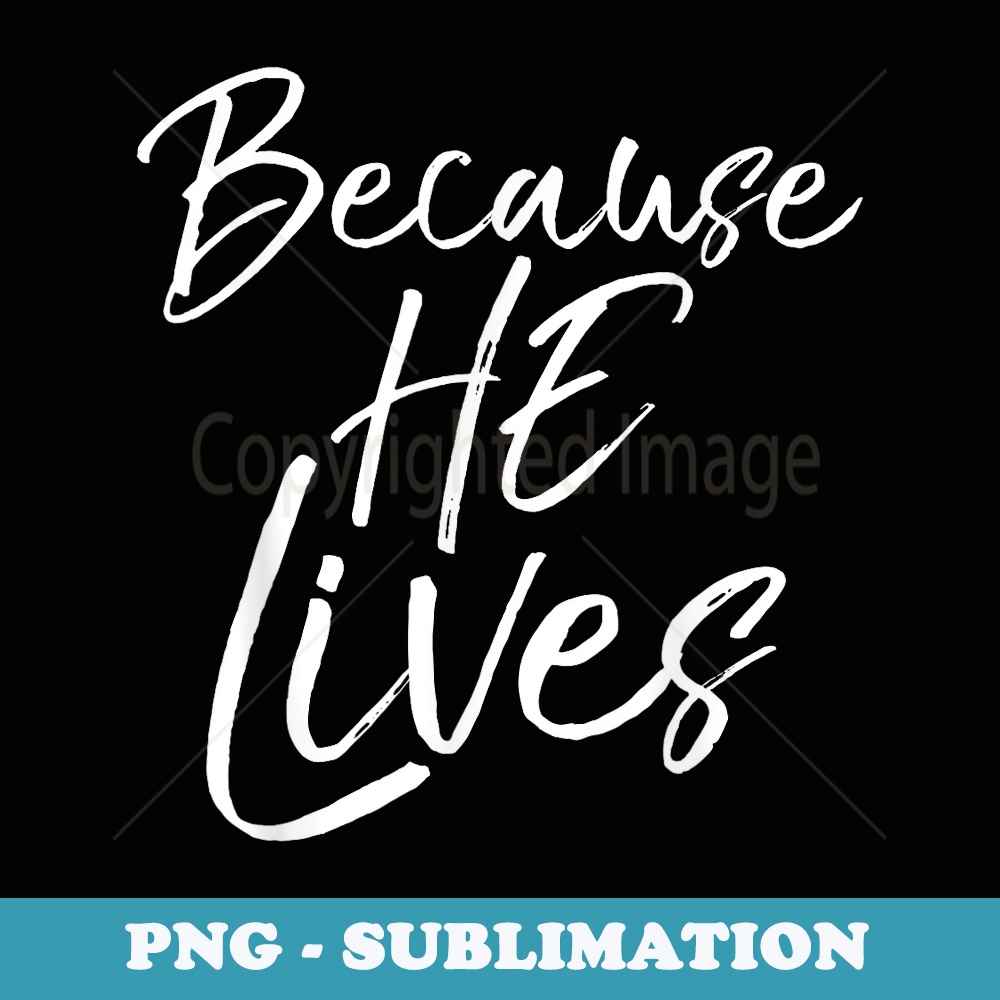 Because He Lives Vintage Christian Resurrection - Modern Sub | Inspire ...