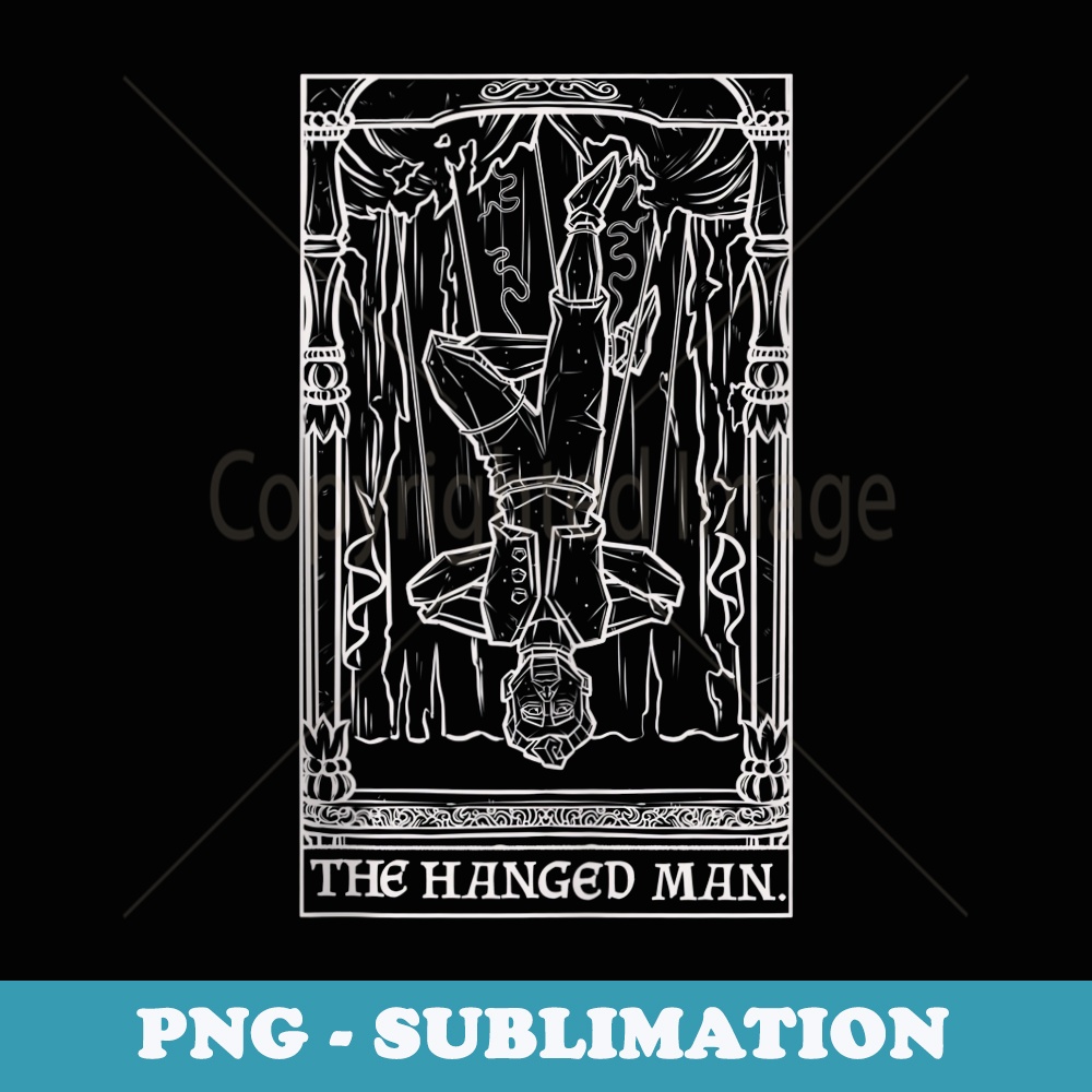 The Hanged Man Tarot Card Halloween Goth Horror Puppet - Vin | Inspire ...