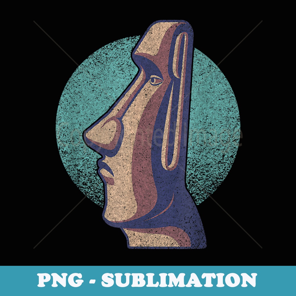 Distressed Vintage Polynesian Moai - Easter Island, Rapa Nui | Inspire ...