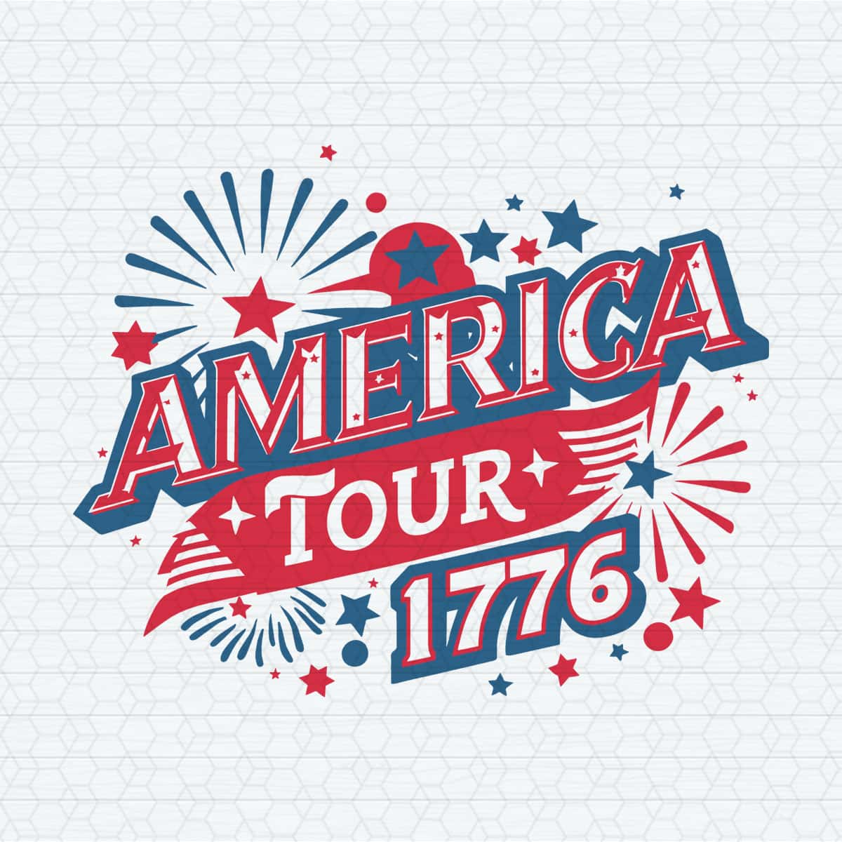 America Tour 1776 Party In The USA SVG | Inspire Uplift