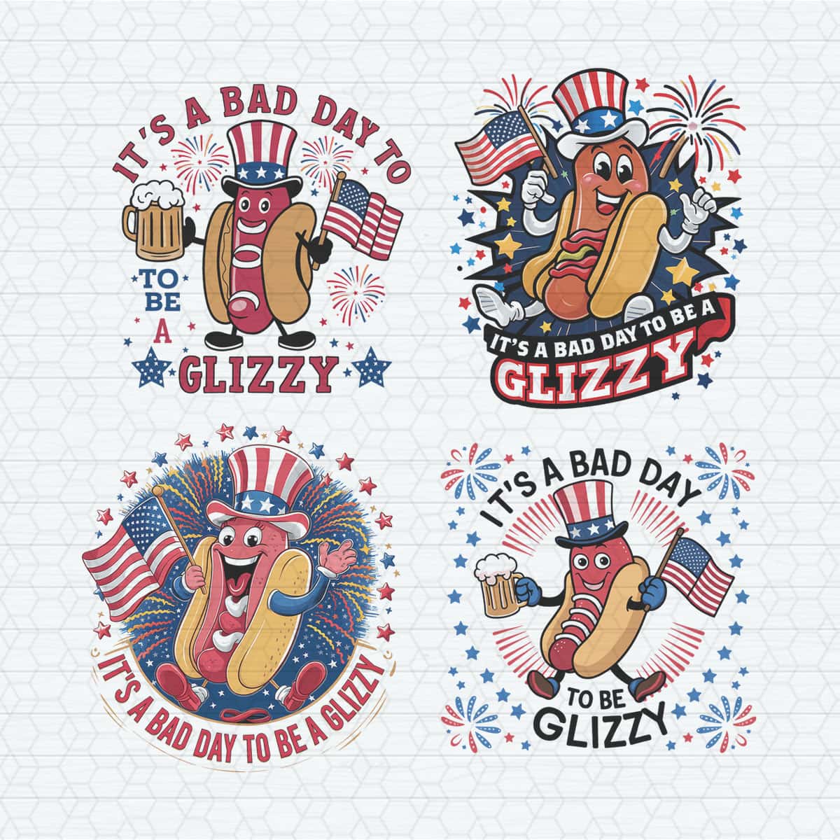 It's A Bad Day To Be A Glizzy SVG PNG Bundle | Inspire Uplift