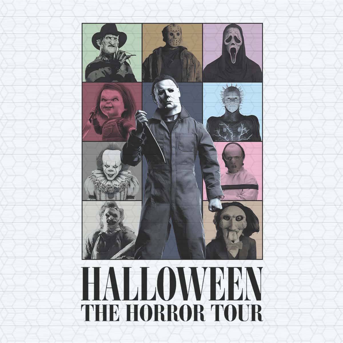 Halloween The Horror Tour Killers PNG | Inspire Uplift