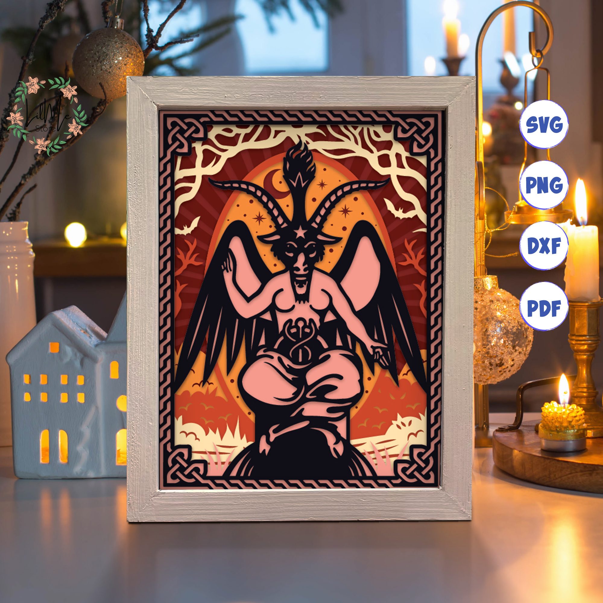 sigil baphomet svg - Inspire Uplift