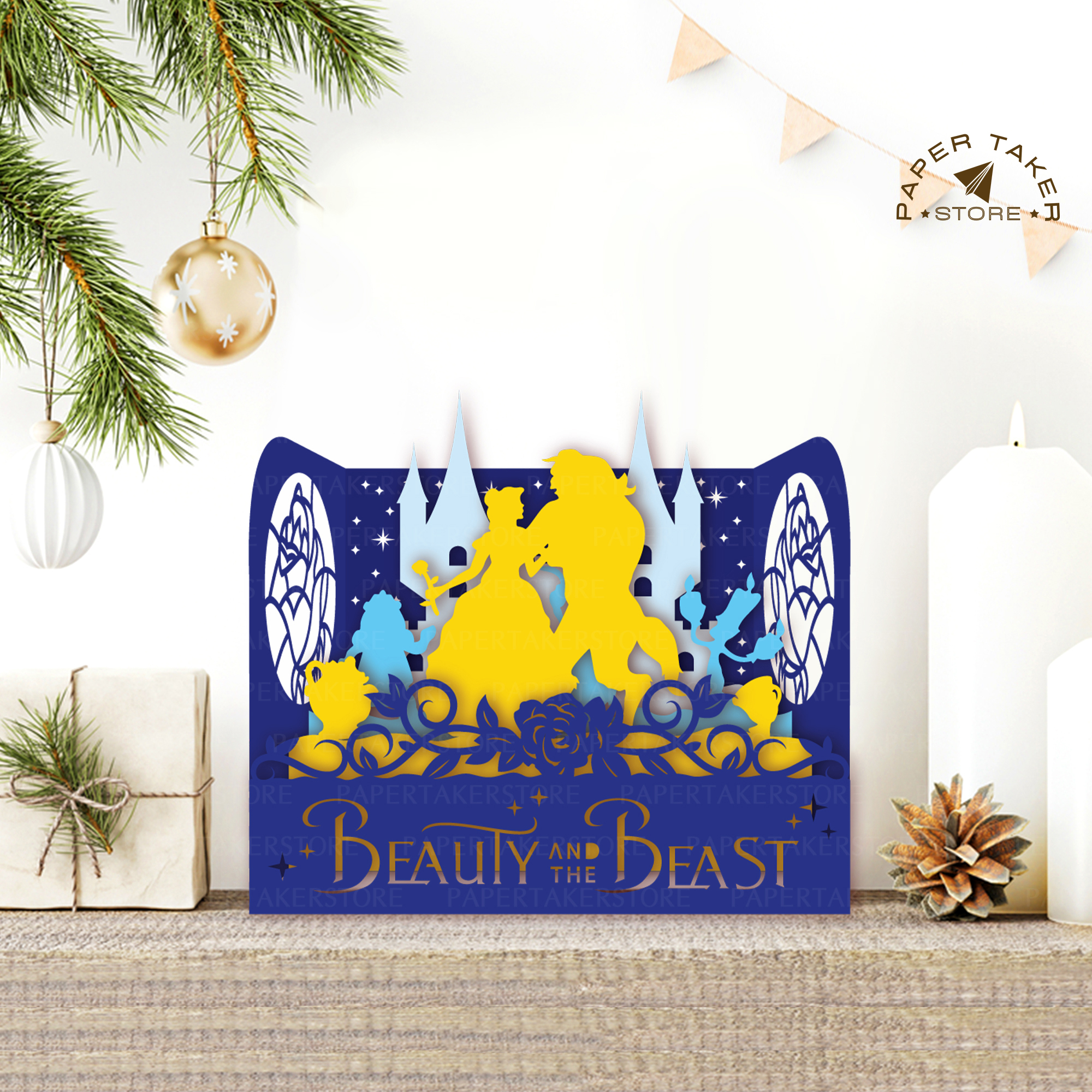 Beast pop up svg template, Beast mini-showcase pop up svg fo - Inspire ...