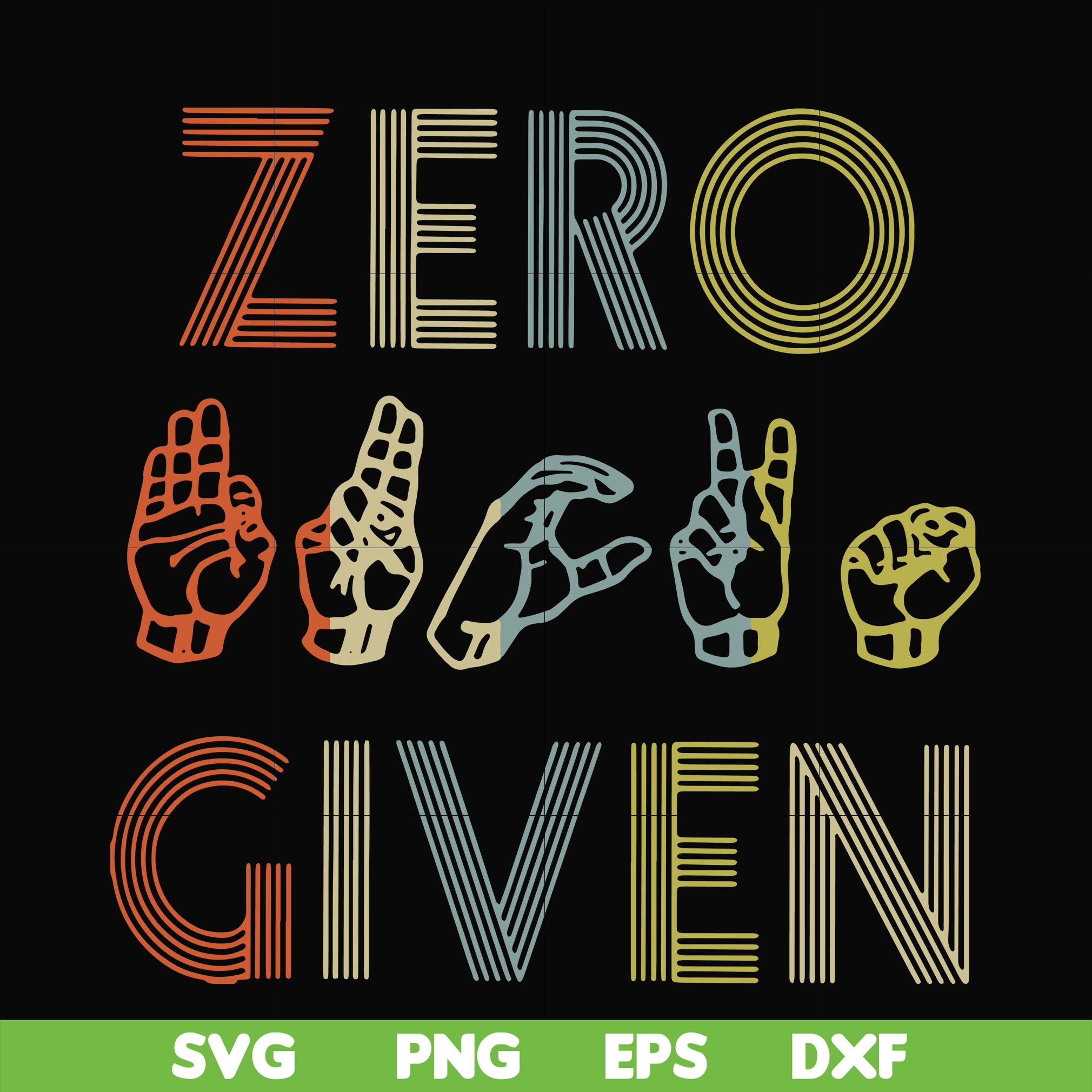 Zero given svg, png, dxf, eps file FN000347 | Inspire Uplift