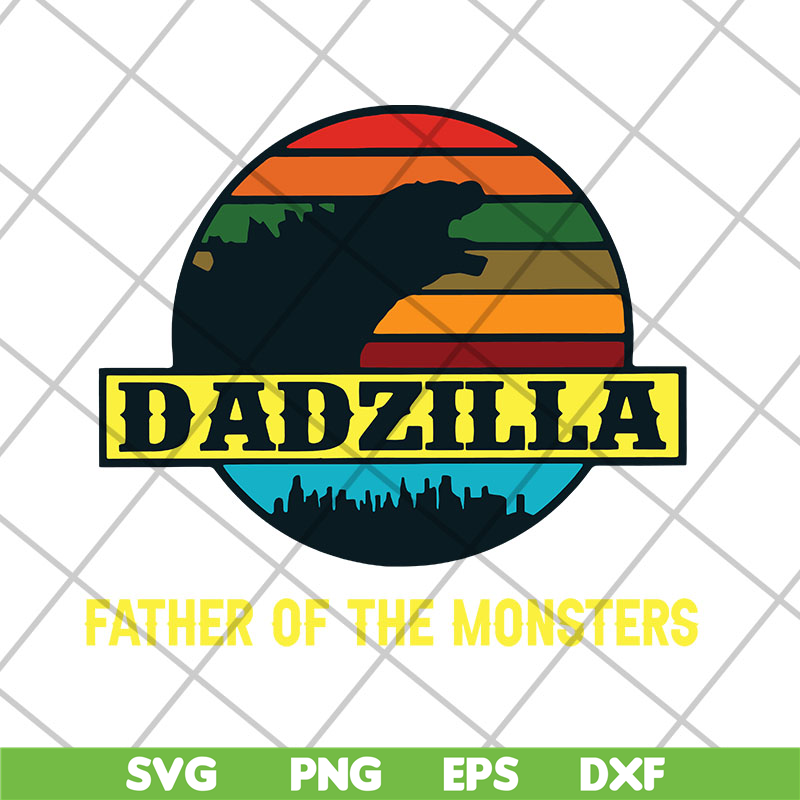 dadzilla svg, png, dxf, eps digital file FTD06052113 | Inspire Uplift