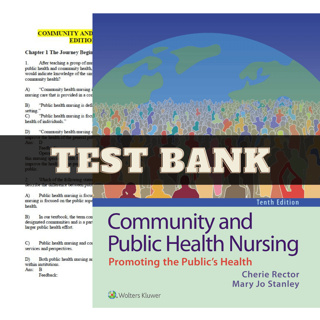 best Latest 2023 Community and Public Health Nursing 10th Ed | Inspire ...