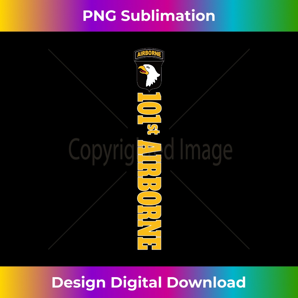 US Army 101st AIRBORNE Division Color Patch Long Sleeve - El | Inspire ...