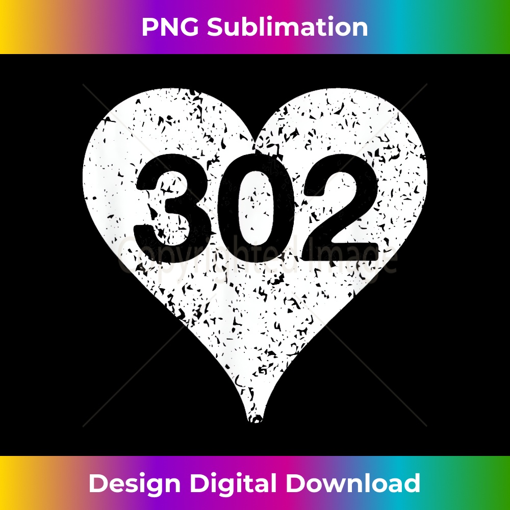 Delaware Area Code 302 Heart - PNG Transparent Digital Downl | Inspire ...