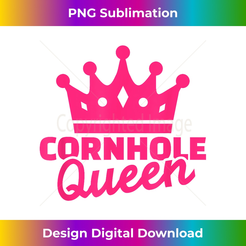 Cornhole Queen - Pink College Corn Hole Game | Inspire Uplift