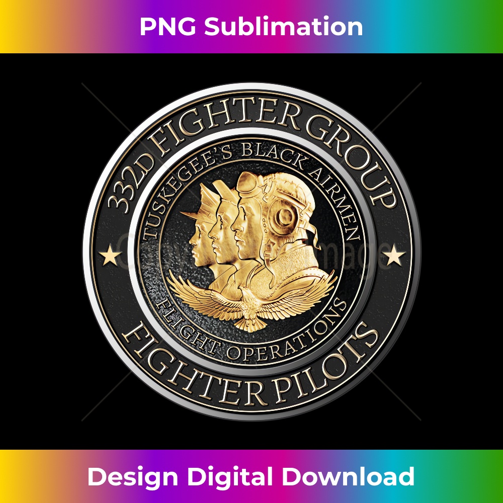 Tuskegee Red Tail Airmen Squadron 332nd Fighter Group Long S | Inspire ...