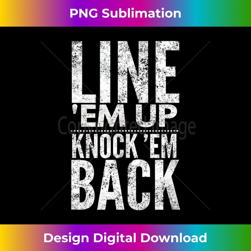 Line 'em Up Knock 'em Back Distressed Look Tank Top - Instan | Inspire ...