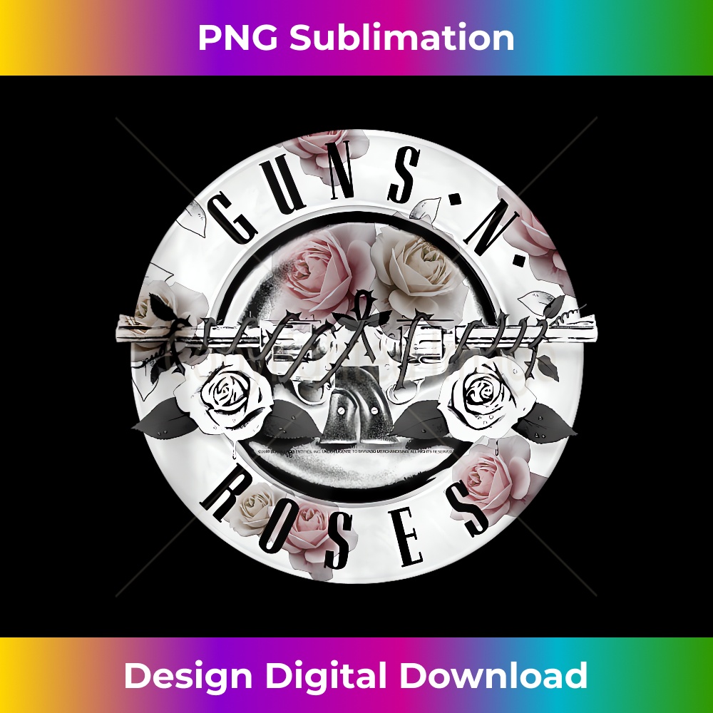 Guns N' Roses Official Floral Bullet Tank Top - Signature Su | Inspire ...