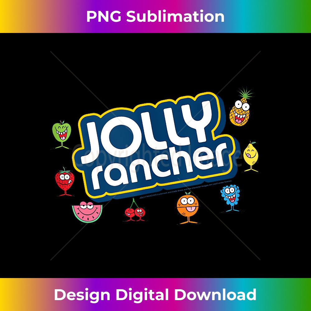 Jolly Rancher Fruits Gang Official Iconic Logo Tank Top 1 - | Inspire ...
