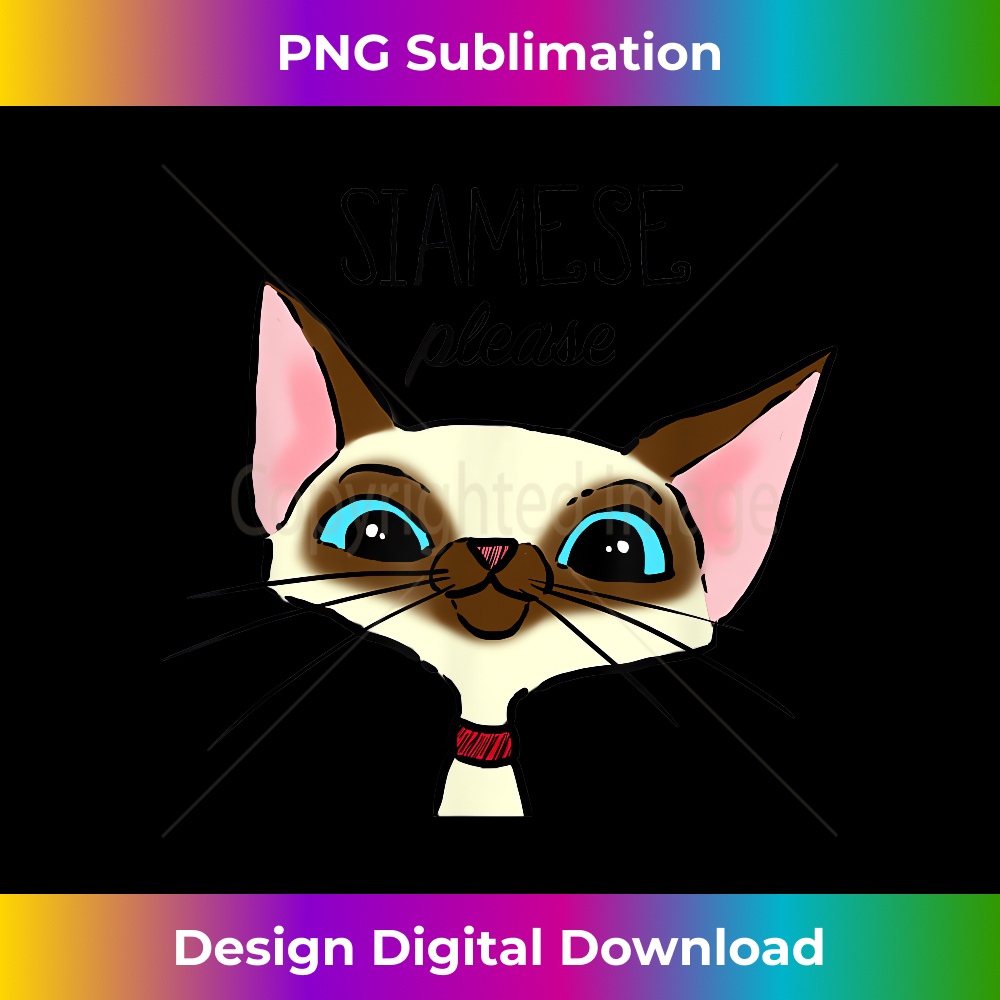 Cute Siamese Cat Drawing, Siamese Please, Siamese Cat Mom - | Inspire ...