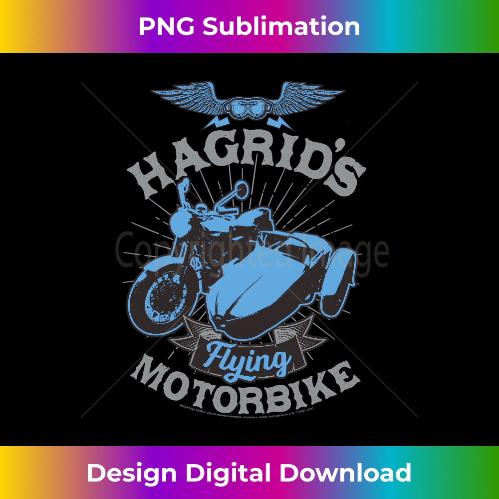 Harry Potter Hagrid's Flying Motorbike Long Sleeve 1 - Exclu | Inspire ...